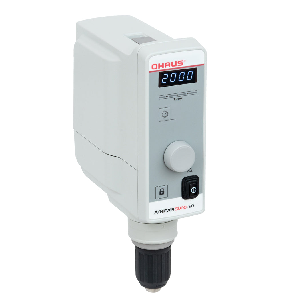 Ohaus Achiever 5000 Series Overhead Stirrer and Bundle Sets — Lab ...