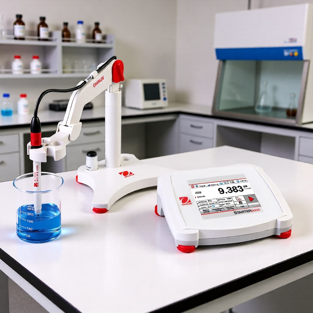 Ohaus Starter ST5000-F Benchtop pH Meter Kit — Lab Devices Australia